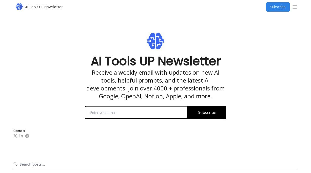 AI Tools Up Weekly - InboxReads