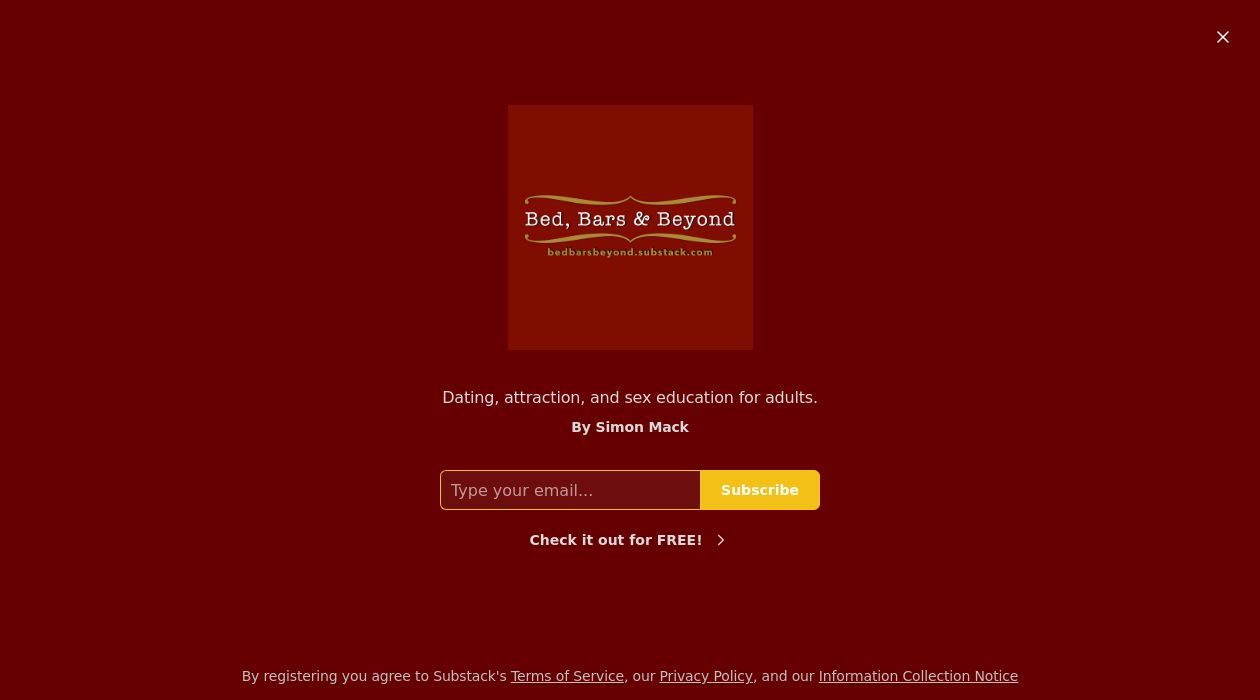Bed, Bars, and Beyond - InboxReads