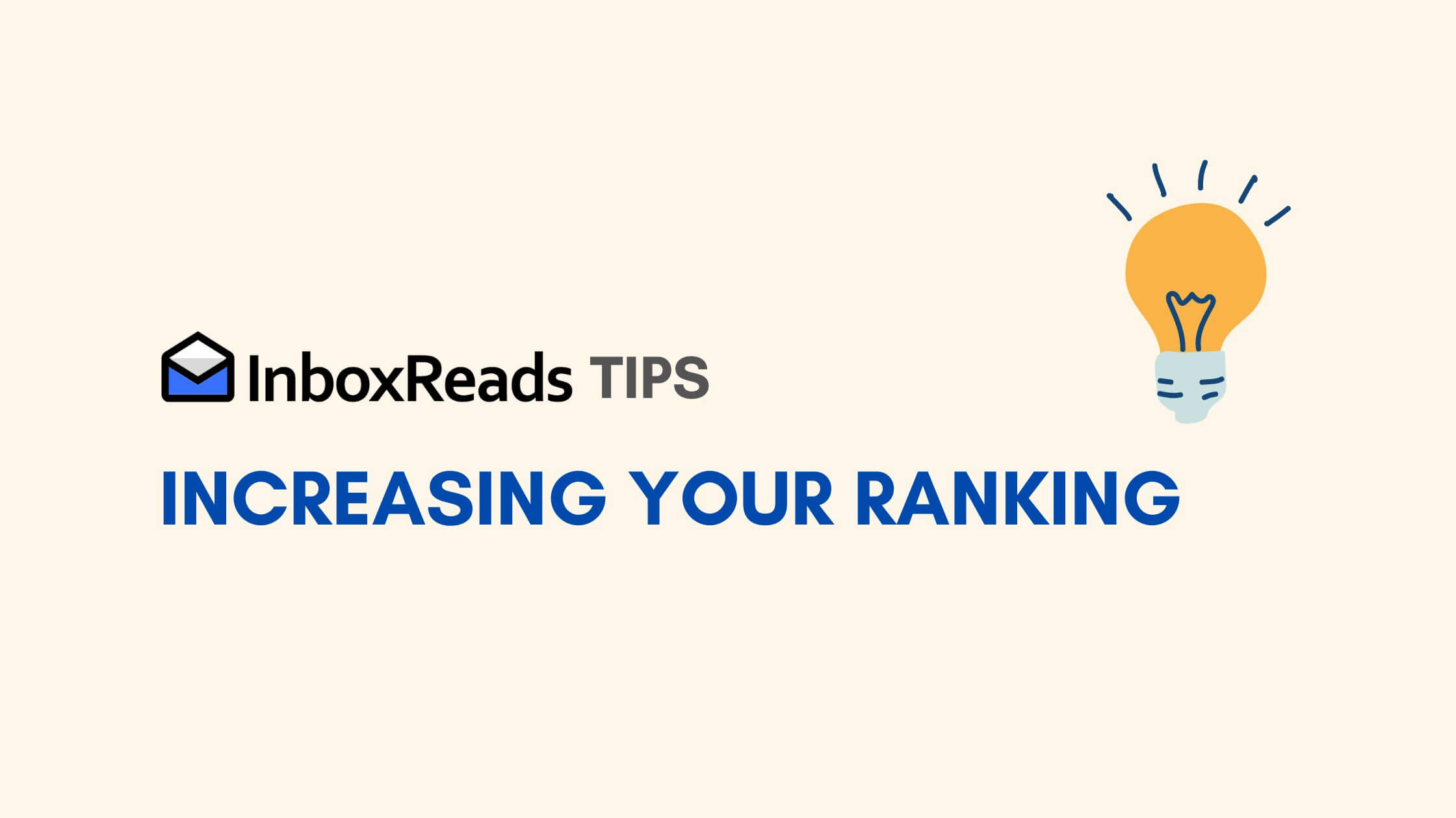 How to Increase Your Ranking on InboxReads - InboxReads