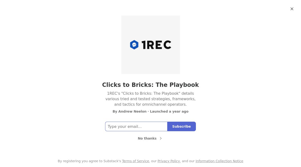 Clicks to Bricks: The Playbook - InboxReads