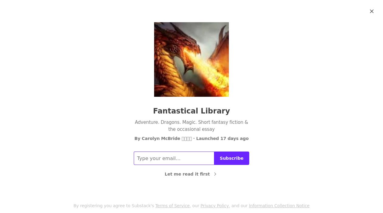 Fantastical Library - InboxReads