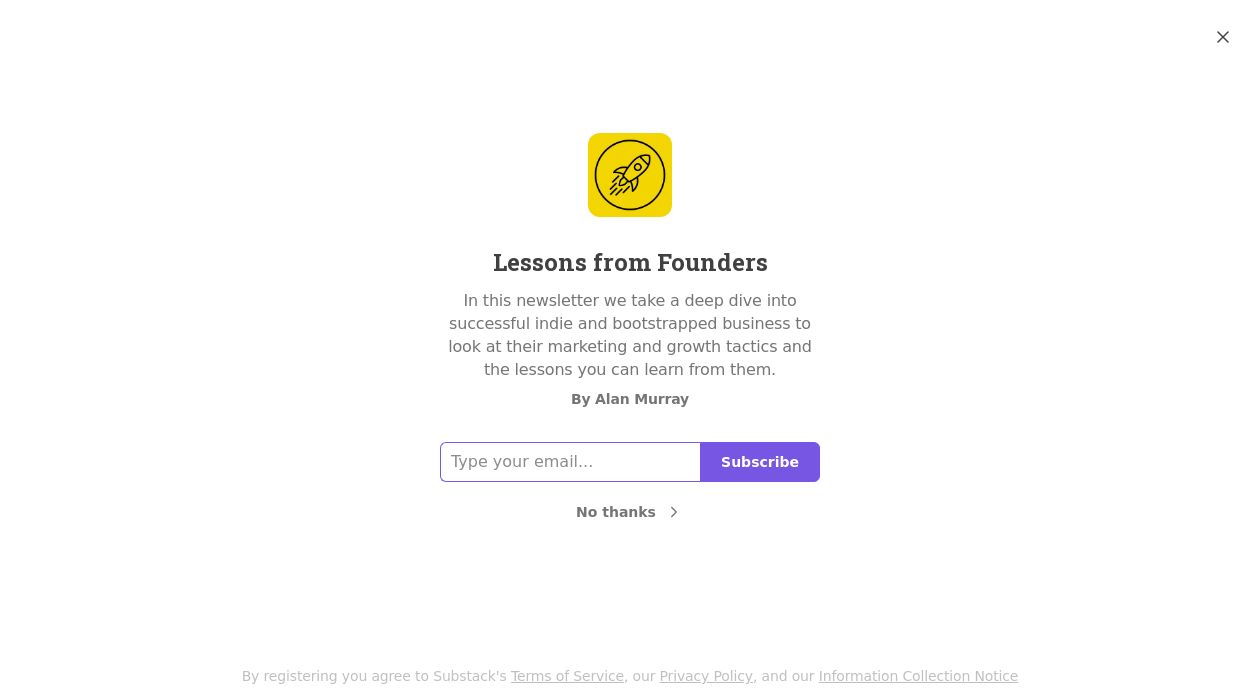 Lessons from Founders - InboxReads