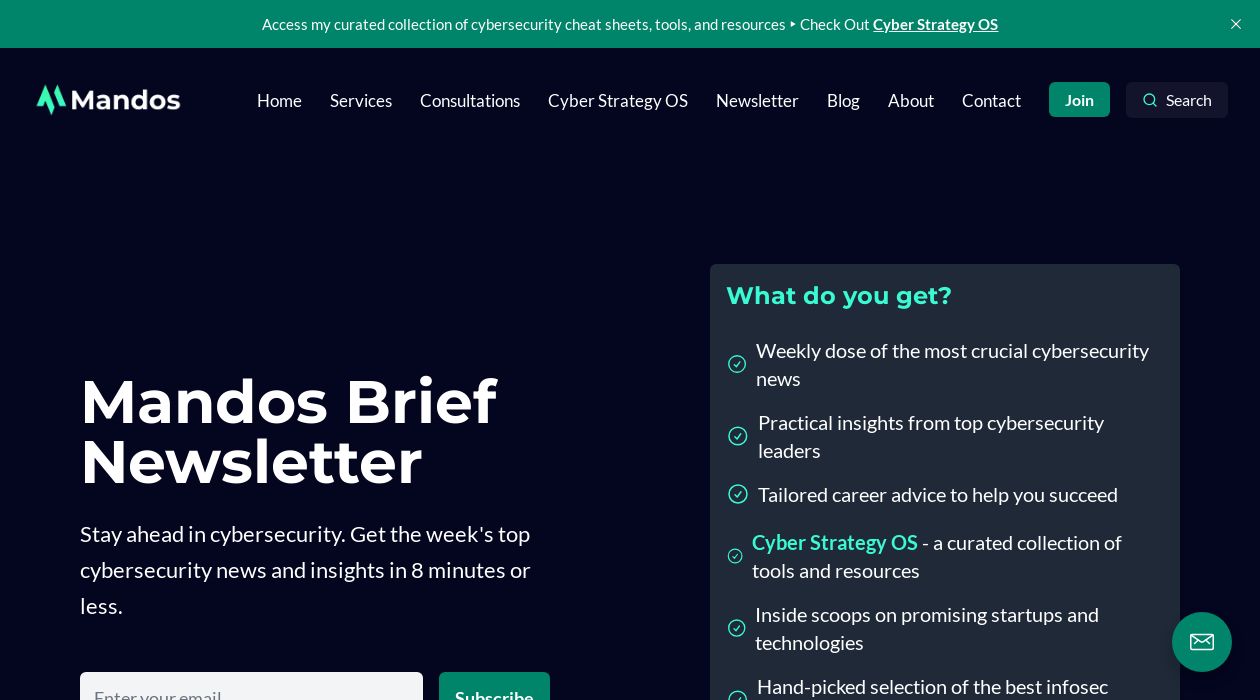 Mandos Brief - InboxReads