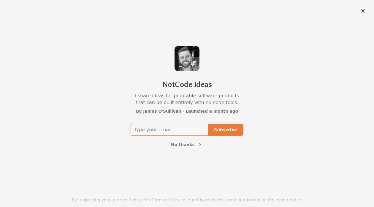 NotCode Ideas - InboxReads