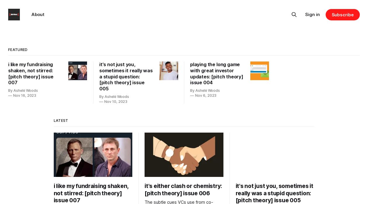 [pitch theory] - InboxReads