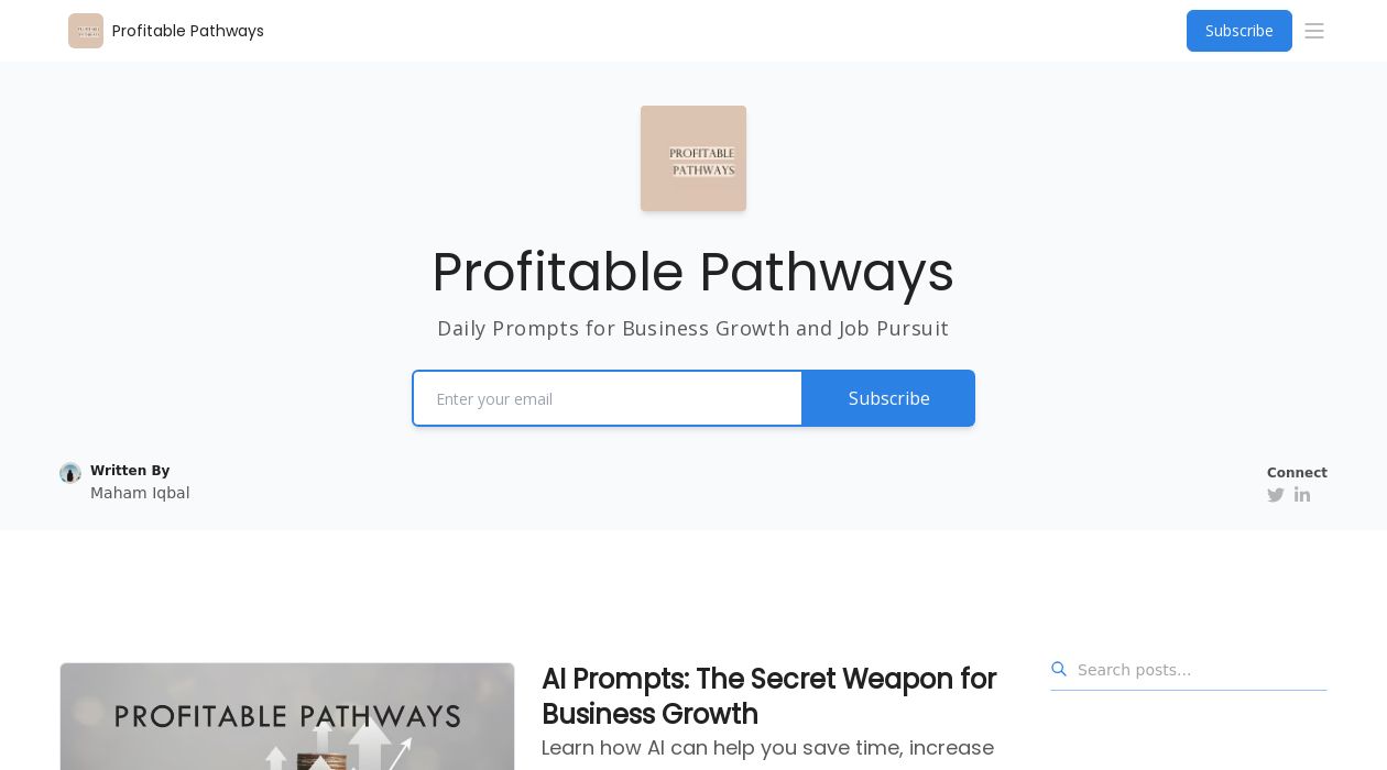 Profitable Pathways - InboxReads
