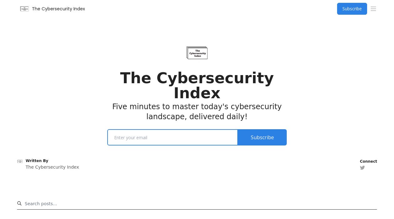The Cybersecurity Index - InboxReads