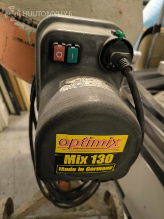 Betonimylly - Betonisekoitin Optimix 130 mix/130l 600 W. Uutena ...