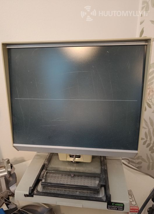 Canon Microfiche Reader 200 – Huutomylly.fi