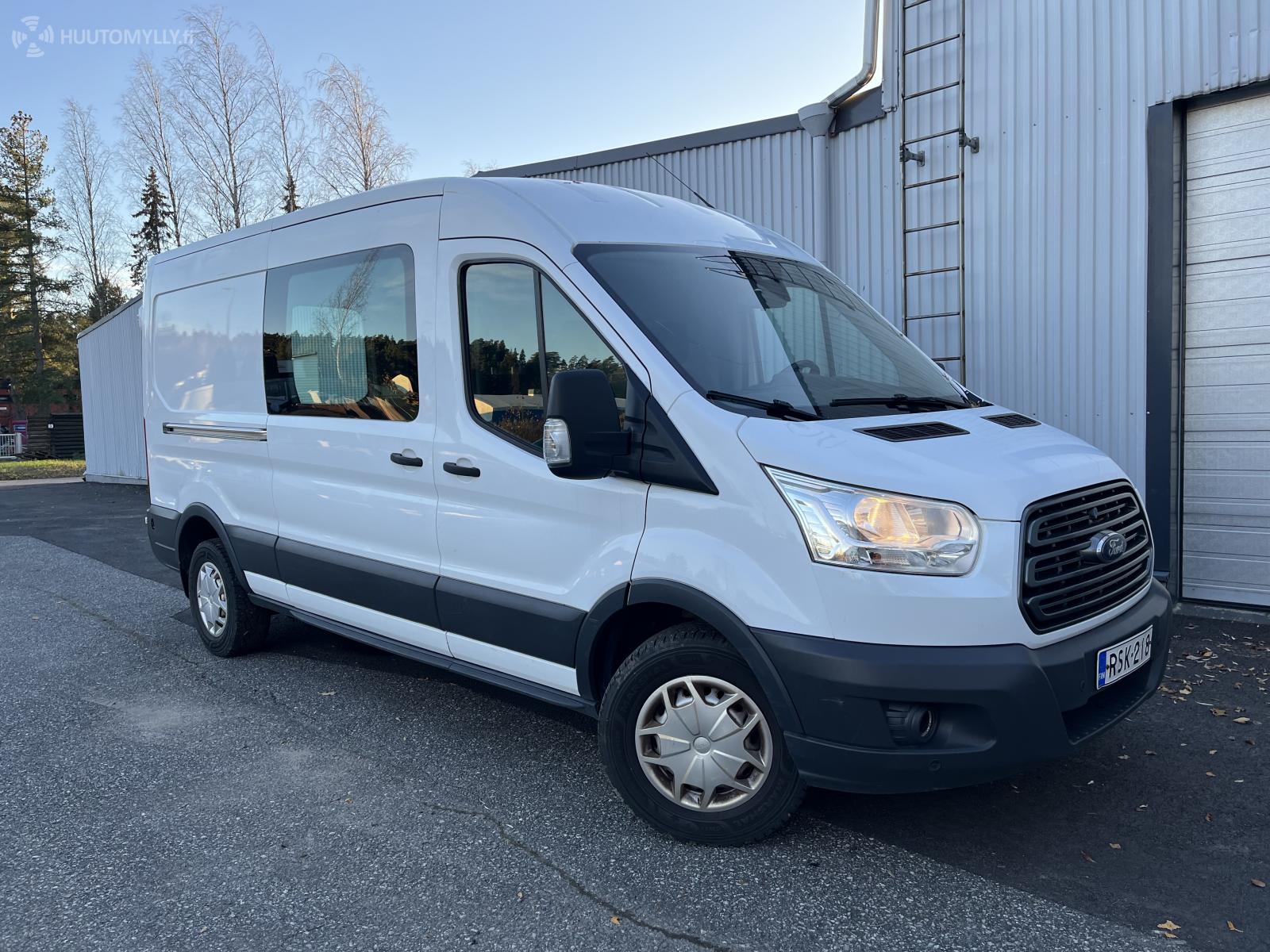 FORD TRANSIT VAN 350 2,2 TDCI 125 HV L3 H2 4,71 TREND vm. 2017. Nätti ...