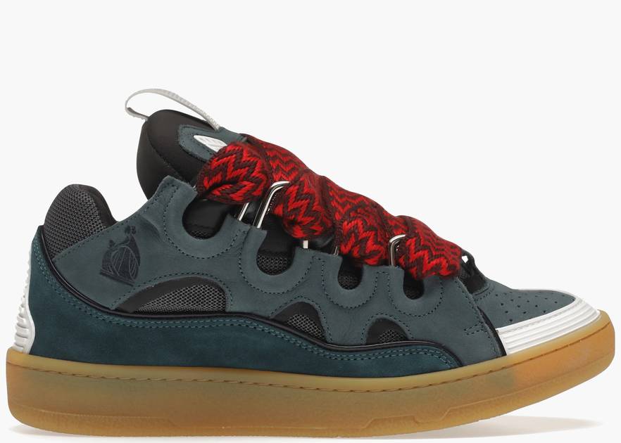Lanvin Leather Curb Blue Grey | Hype Clothinga Lanvin Leather Curb Blue Grey | Hype Clothinga