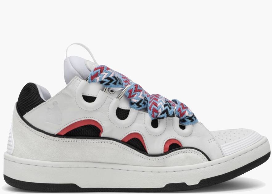 Lanvin Leather Curb Light Grey Blue Black Red | Hype Clothinga Lanvin Leather Curb Light Grey Blue Black Red | Hype Clothinga
