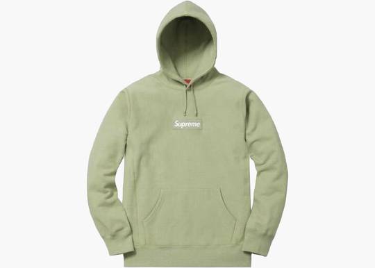 Supreme Box Logo Hooded Sweatshirt Sage Supreme Box Logo Hooded Sweatshirt Sage