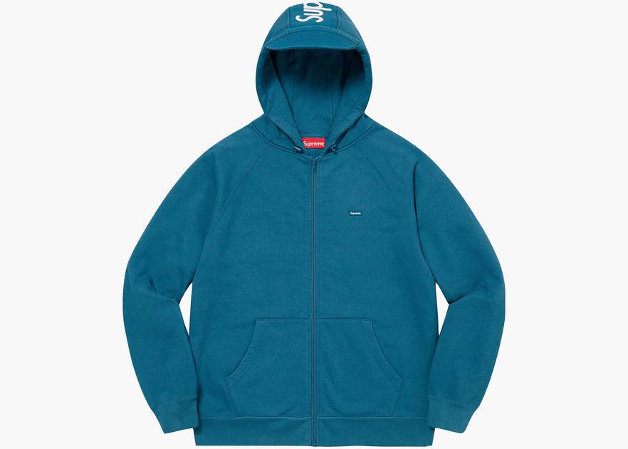 Supreme Brim Zip Up Hooded Sweatshirt Marine Blue | Hype Clothinga Supreme Brim Zip Up Hooded Sweatshirt Marine Blue | Hype Clothinga
