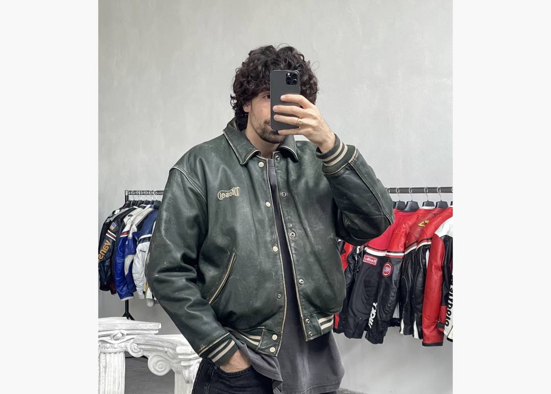 Vintage Ultra Rare Diesel Leather Jacket Made in Korea Vintage Ultra Rare Diesel Leather Jacket Made in Korea