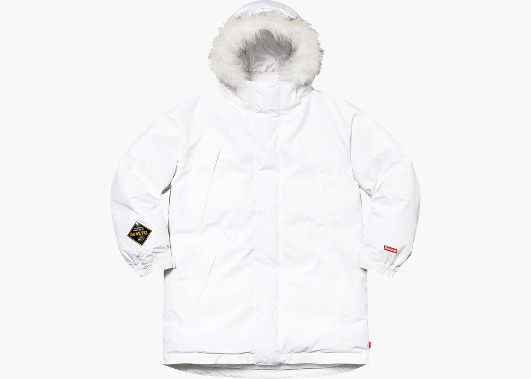 Supreme GORE-TEX 700-Fill Down Parka (FW21) White | Hype Supreme GORE-TEX 700-Fill Down Parka (FW21) White | Hype