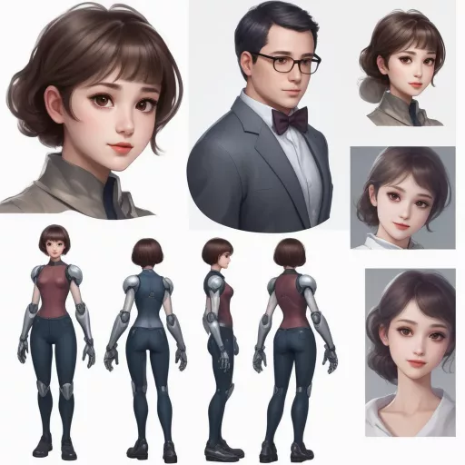 AI Character Design Sheet Creator | Hyperspace.ai