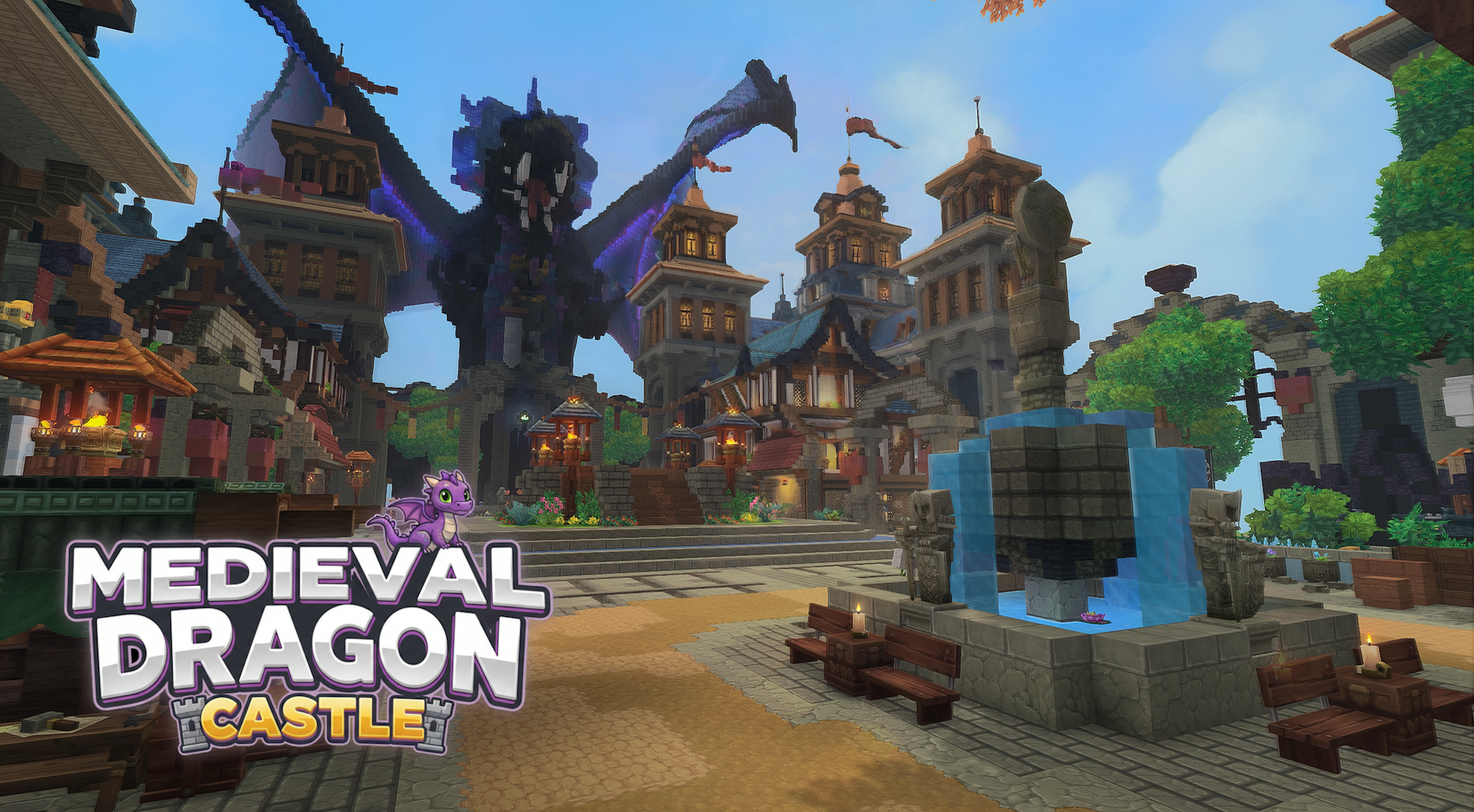 Medieval Dragon Castle | 293x203 | BuiltByBit