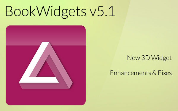 BookWidgets 5.1 release - BookWidgets