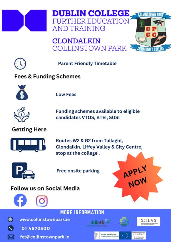 Collinstown Park CC FE