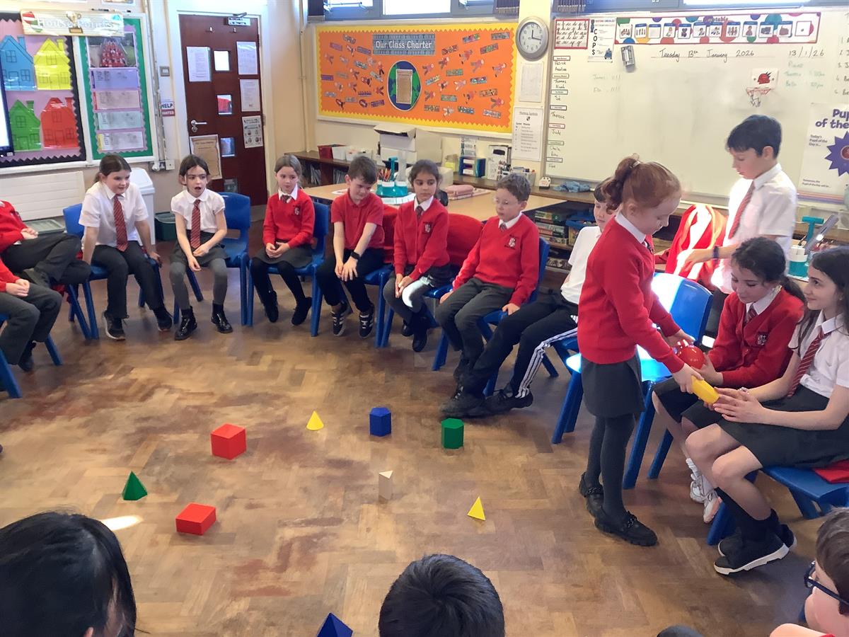 P5 Shape Detectives | St Bernard's Primary School