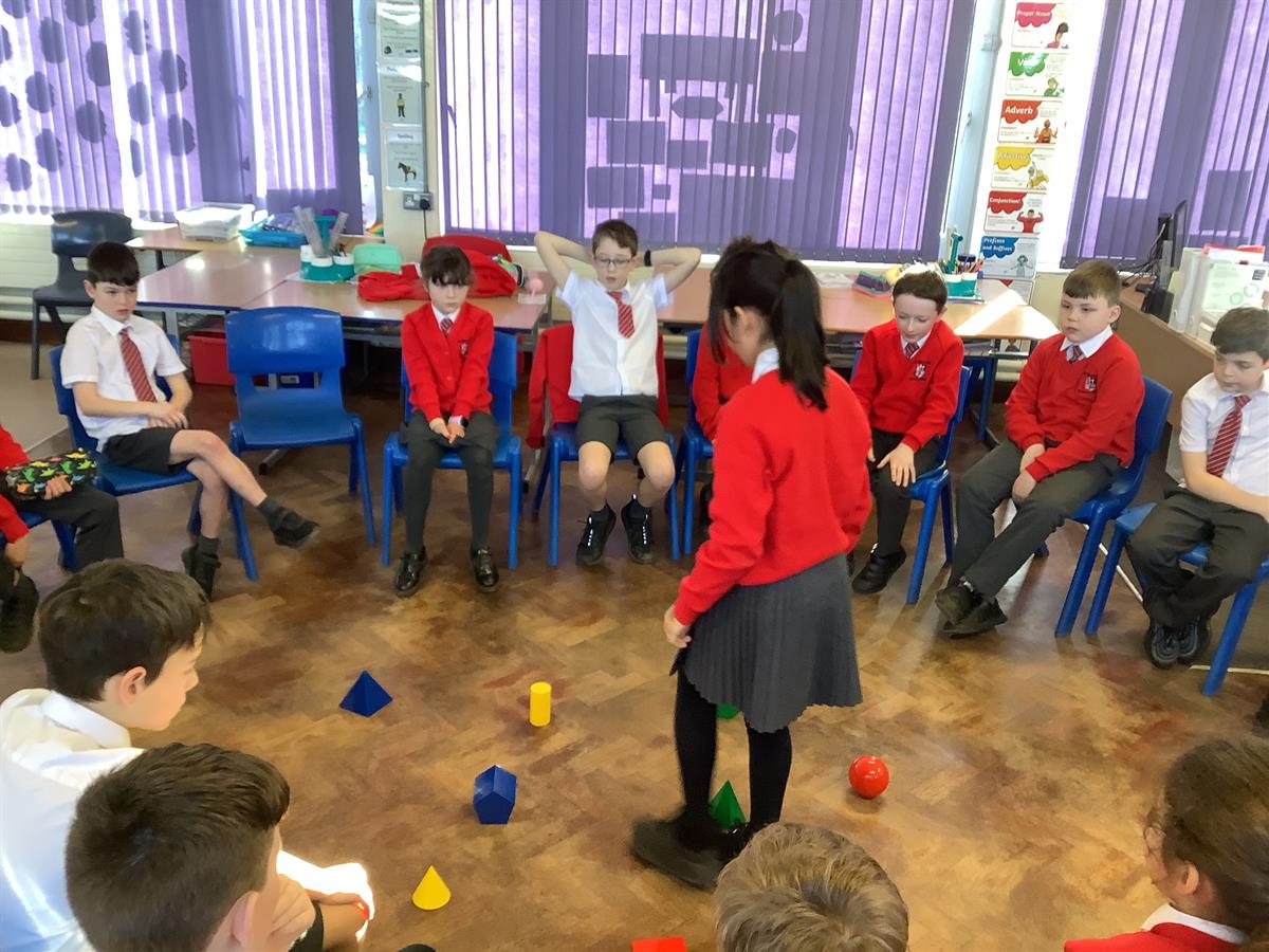 P5 Shape Detectives | St Bernard's Primary School