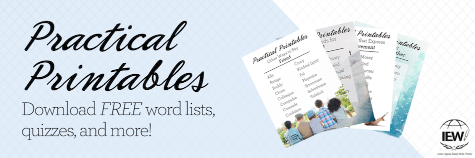 IEW Practical Printables