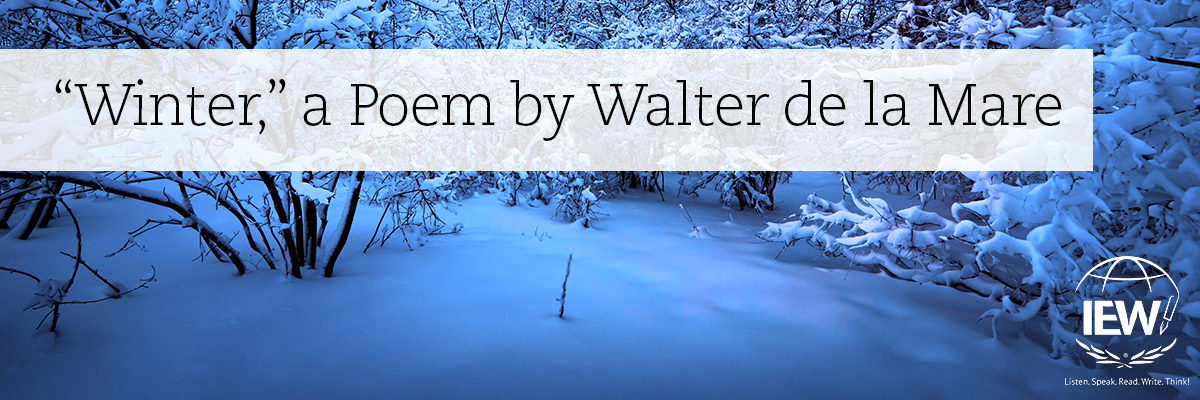 “Winter,” a Poem by Walter de la Mare