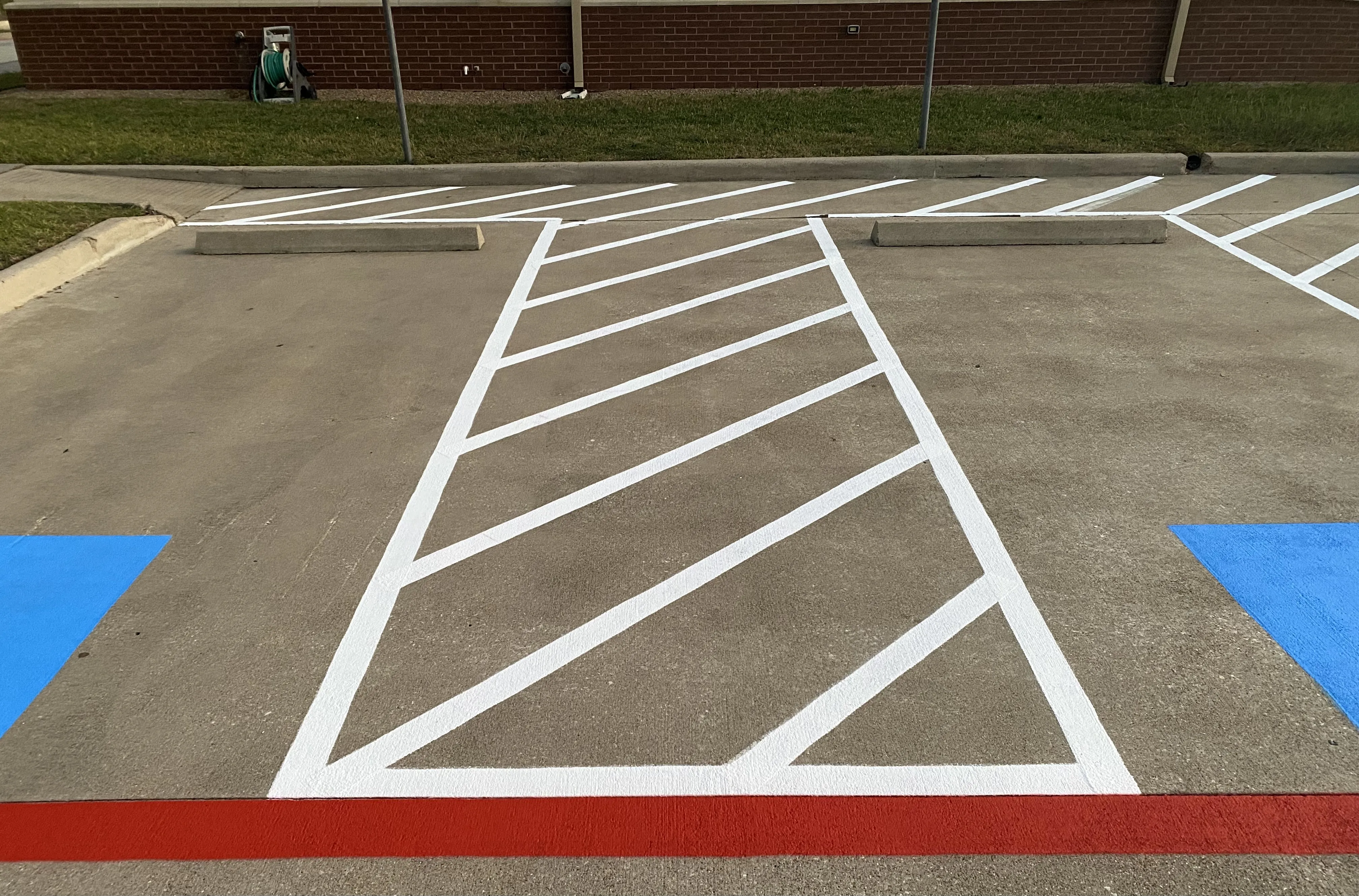 Striping and Line Marking in Houston | Fine Line Striping