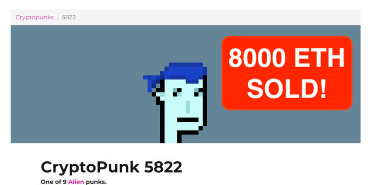 盤點史上最貴的12大NFT，CryptoPunks #5822 以8,000ETH成交？！ | 動區動趨-最具影響力的區塊鏈媒體 (比特幣 ...