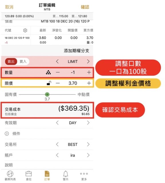 【美股新手必看】如何用 TD Ameritrade 下單選擇權完整教學步驟