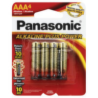 Panasonic Batteries, Alkaline Plus Power