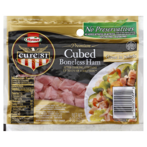 Hormel Ham, Boneless, Cubed - Brookshire's
