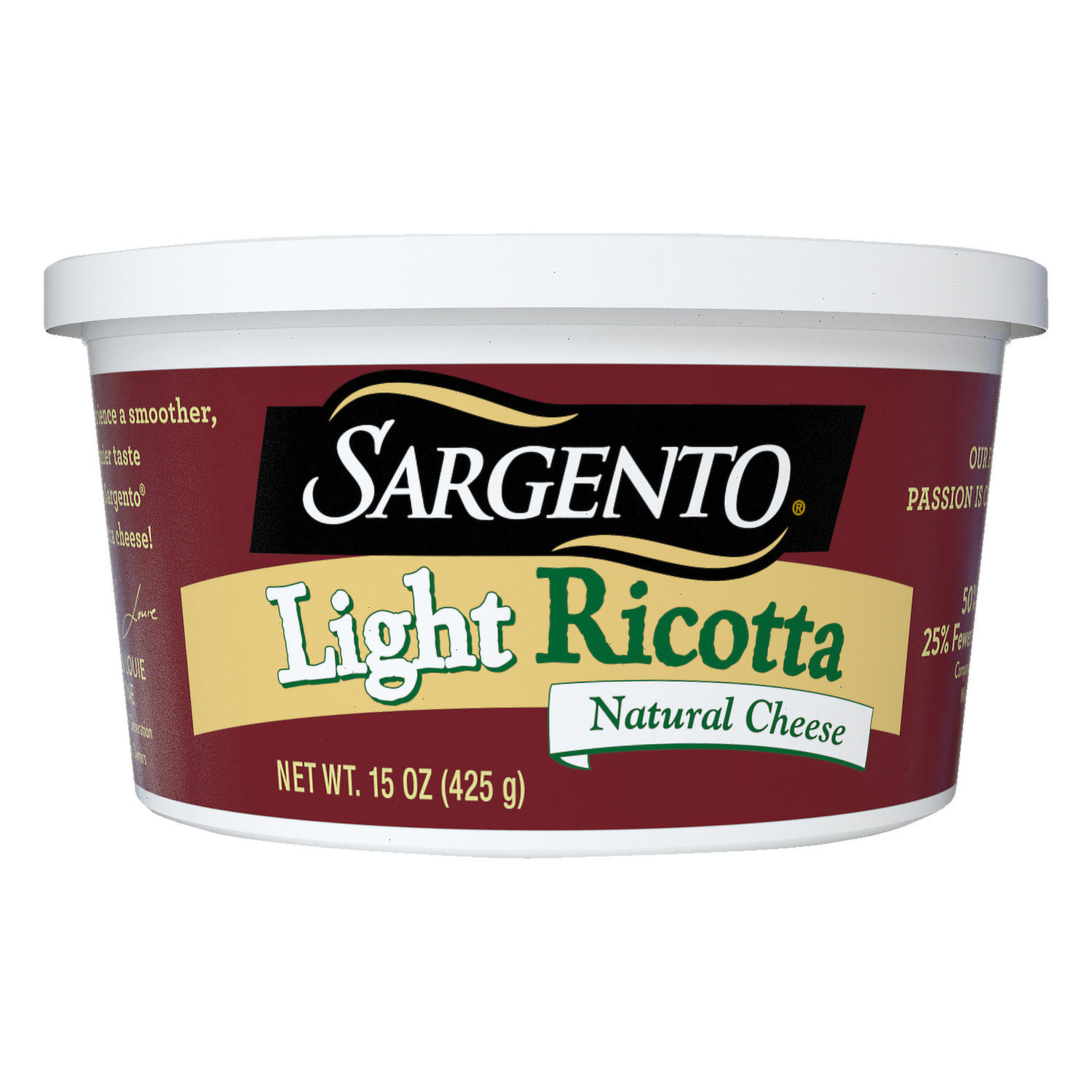 Sargento Ricotta Cheese, Light | Fig App