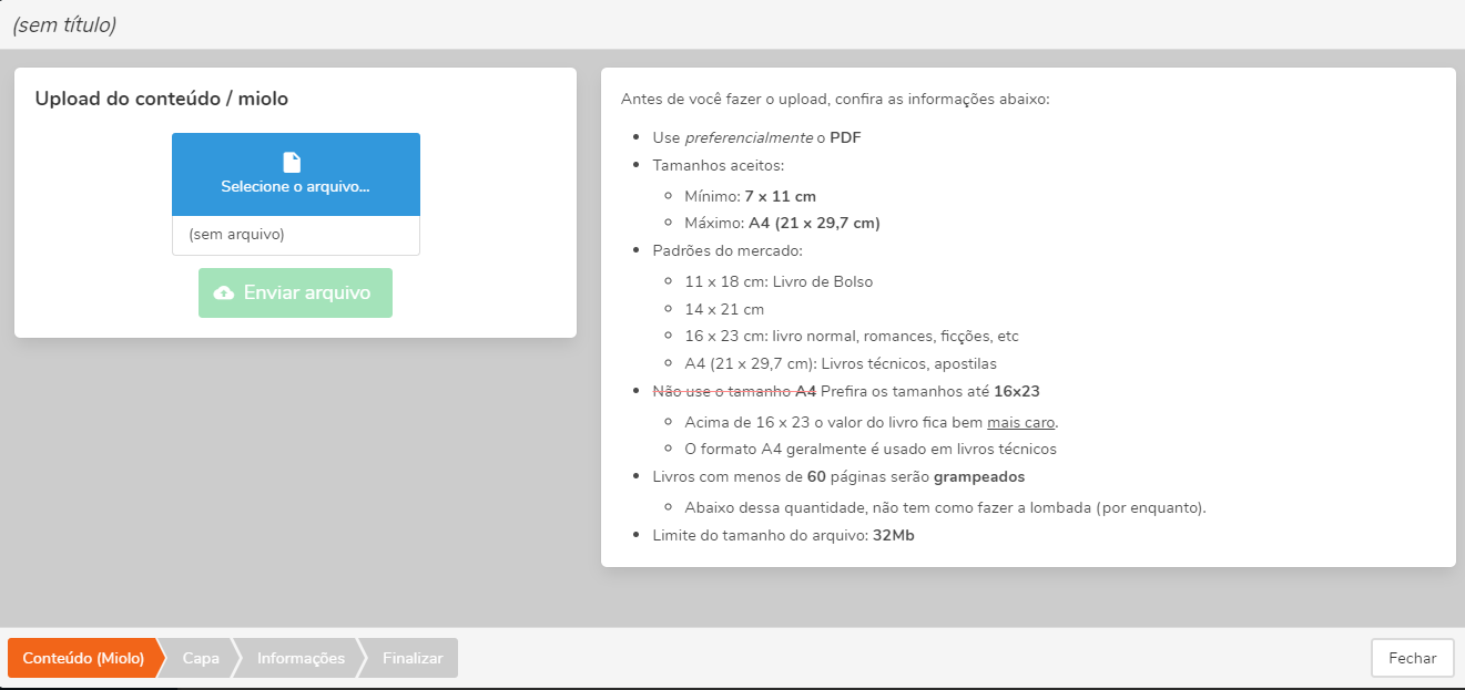 Passo a passo para publicar um livro!