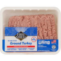 First Street Turkey, Ground, 85% /15% - Smart & Final