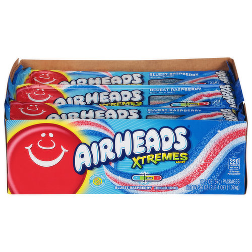 AirHeads Candy, Bluest Raspberry, Sour - Smart & Final