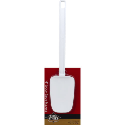 First Street Scraper, Spoon Shape, 14 Inch - Smart & Final