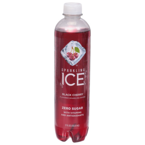Sparkling Ice Sparkling Water, Zero Sugar, Black Cherry Flavored - Smart & Final