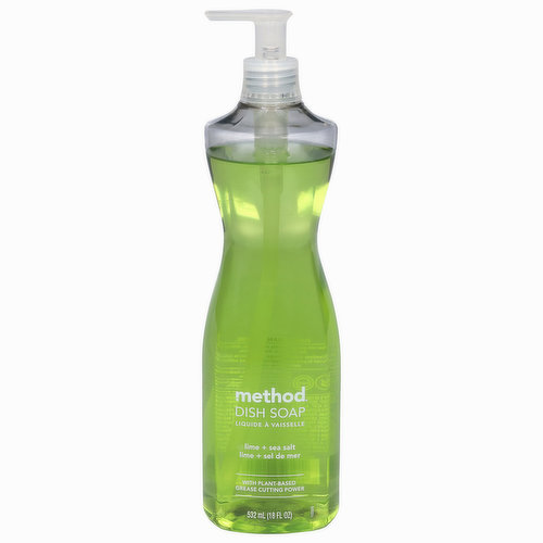 Method Dish Soap, Lime + Sea Salt - Smart & Final