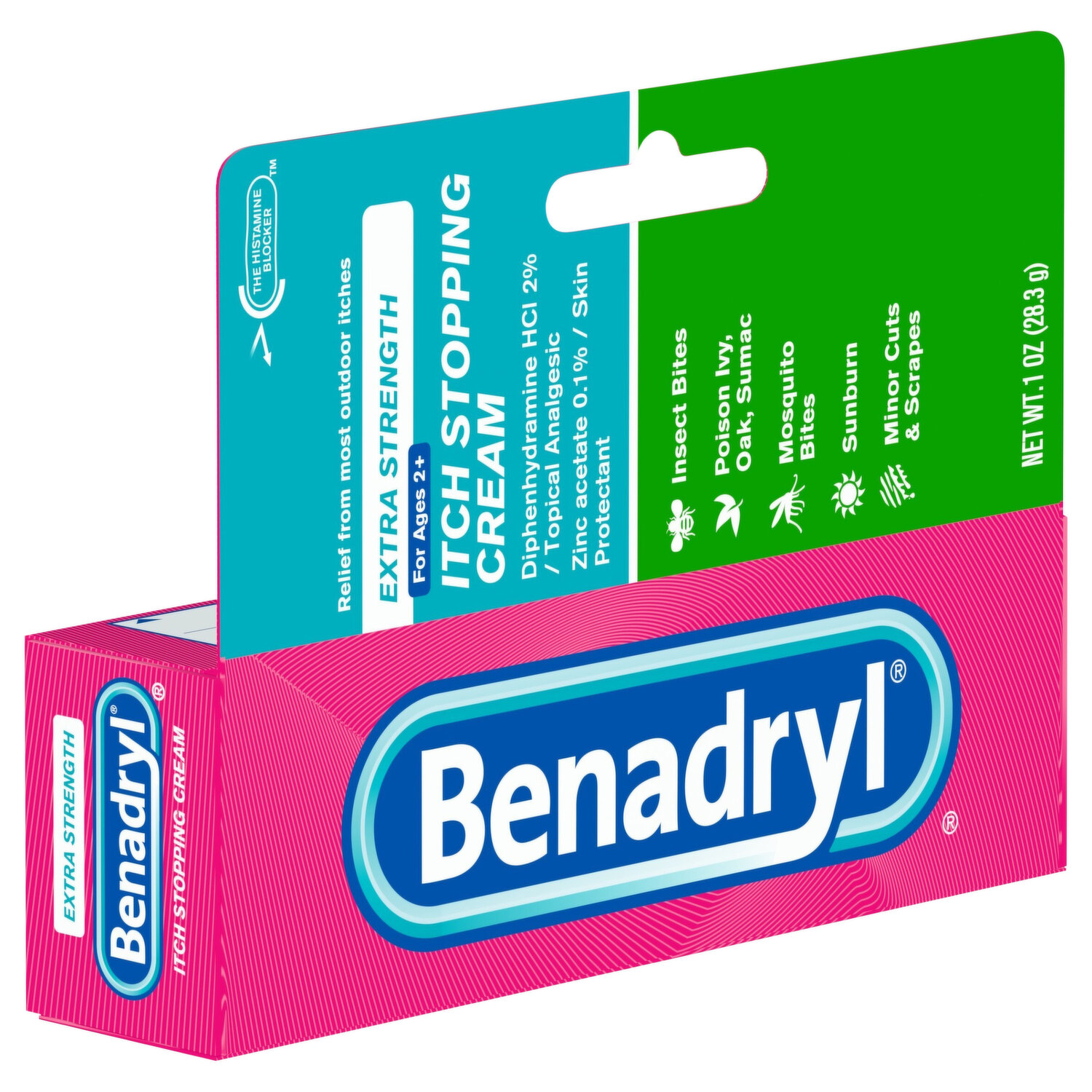Benadryl Itch Stopping Cream Extra Strength Oz G Rite