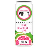 Vit Hit Sparkling Pink Grapefruit Lime with White Tea 330ml - Dunnes Stores