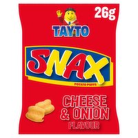 Tayto Snax Potato Puffs Cheese & Onion Flavour 26g - Dunnes Stores