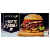 The Premium Butcher Irish Rustic Burger 4 x 170g (680g) - Dunnes Stores