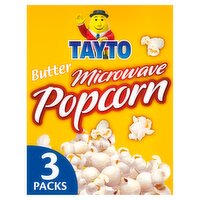 Tayto Butter Flavour Microwave Popcorn 3 x 80g - Dunnes Stores
