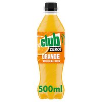 Club Zero Orange Bottle 500ml - Dunnes Stores