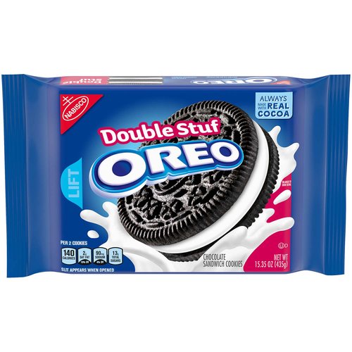 Oreo Double Stuf Chocolate Sandwich Cookies Foodland