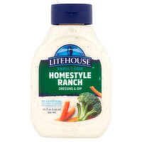 Litehouse Homestyle Ranch Dressing & Dip Family Size, 20 fl oz - King ...