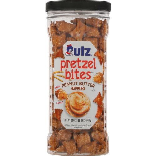 Utz Pretzel Bites Peanut Butter Filled