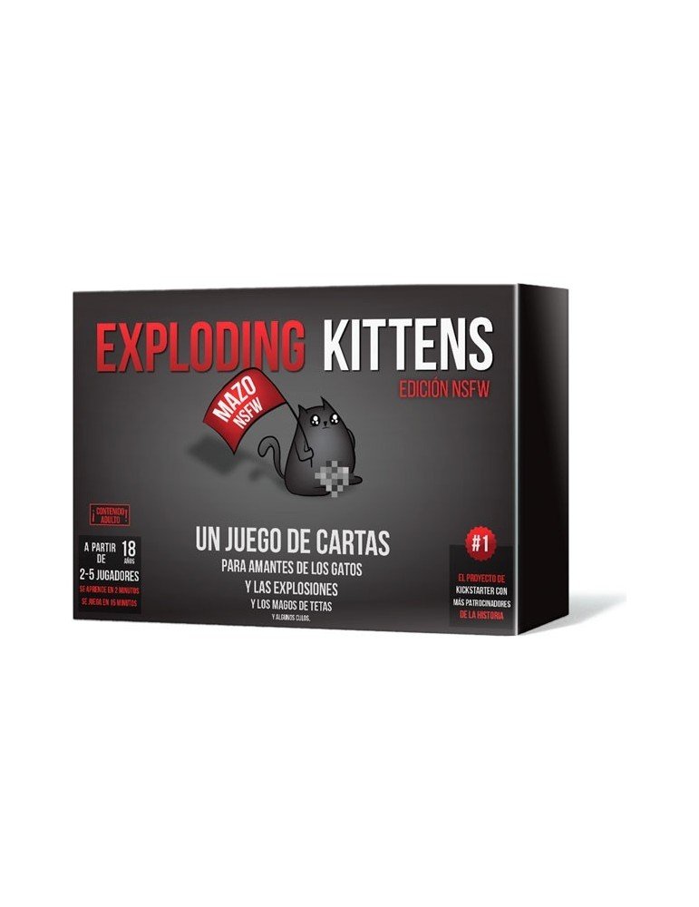 Exploding Kittens NSFW - La quintaesencia
